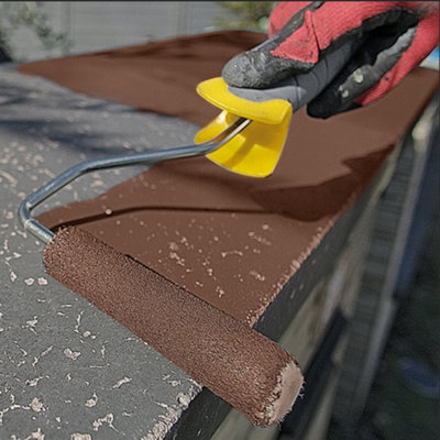 Liquid Roof Felt Waterproofing Membrane - Brown - 1.5kg - Best Quality