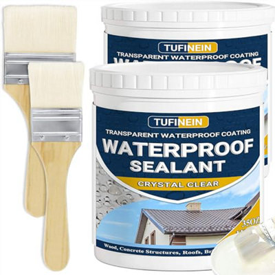 LIQUID WATERPROOF SEALANT CLEAR, TUFINEIN INVISIBLE ANTI-LEAKING AGENT ...