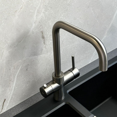 Liquida EBT311GM 3 In 1 Gun Metal Grey Kitchen Instant Boiling Hot ...