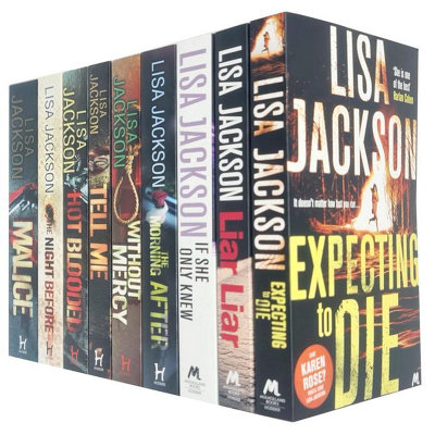 Lisa Jackson Collection 9 Books Set (Expecting to Die, Liar Liar, If ...