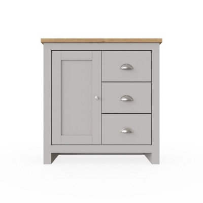 Lisbon 1 Door 3 Drawer Storage Cabinet Sideboard