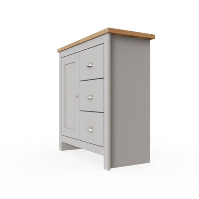 Lisbon 1 Door 3 Drawer Storage Cabinet Sideboard
