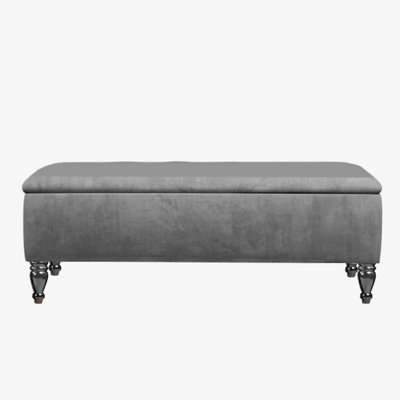 Lisbon 180cm Ottoman Bench with Storage, End of Bed Bench, Rectangle ...