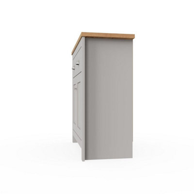 Lisbon Compact 2 Doors 2 Drawer Sideboard Storage Cabinet Cupboard ...