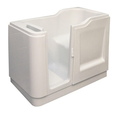 Lisna Waters Havana Left Hand Deep Soak Easy Access Walk In Bath 1220mm ...
