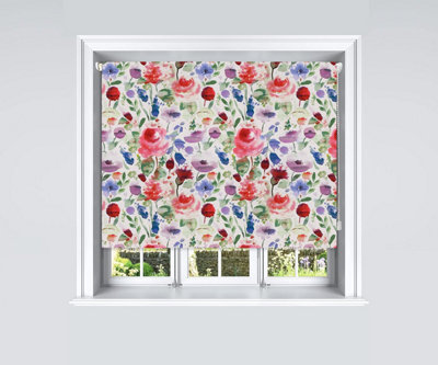 Lister Cartwright Floral Spring Patterned Roller Blinds (70 x 160 cm ...