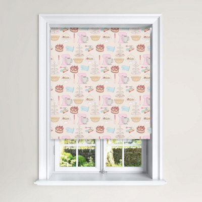 Lister Cartwright Roller Blind Blackout Baking Items Kitchen Blind Easy ...