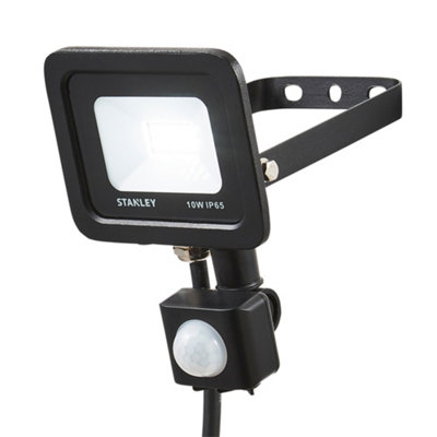 Litecraft 2 Pack Stanley Slimline Black 10 Watt LED IP65 Outdoor Wall ...