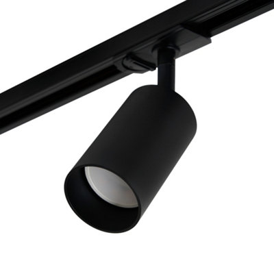 Litecraft Bexley Black 1m 3 Head Track Light Kit