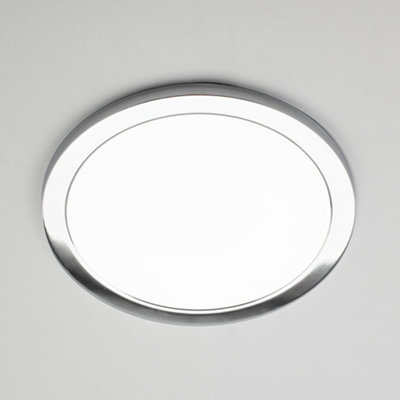 Litecraft Chrome Magnetic Bezel For 24W Darly Bathroom Flush Ceiling Light