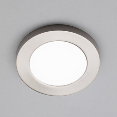 Litecraft Satin Nickel Magnetic Bezel For 6W Darly Bathroom Flush ...