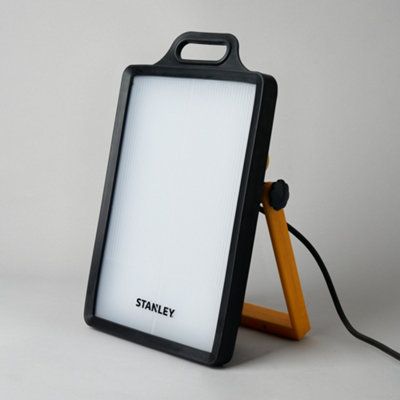 Litecraft Stanley Portable Black 50 Watt LED IP44 Outdoor Work Light