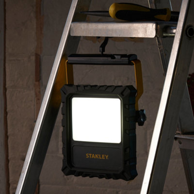 Litecraft Stanley Portable Rechargable Black 20 Watt LED IP54 Outdoor ...