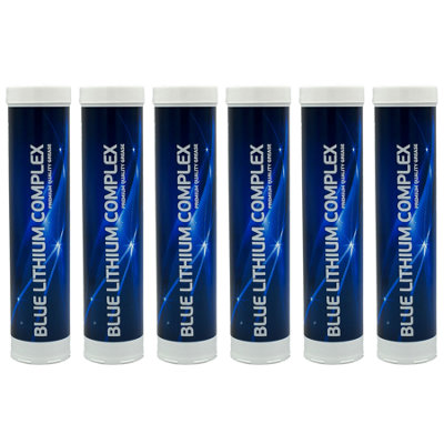 Lithium Complex EP2 Grease Cartridge Blue Syntol NLGI 2 -30C to +150C ...