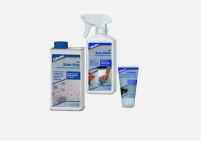 Lithofin AE5 Stone Care Kit - Complete Maintenance Set