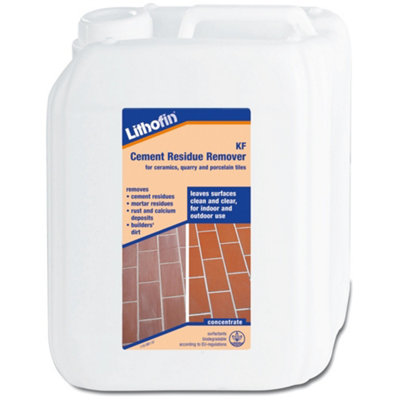 Lithofin KF Cement Residue Remover For Ceramics, Quarry & Porcelain ...
