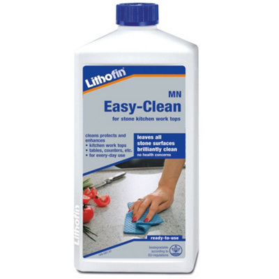Lithofin MN Easy-Clean For Stone Kitchen Worktops, Sills & Shelving - 1L