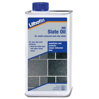 Lithofin MN Slate Oil for Multicoloured & Clay Slate - 1L