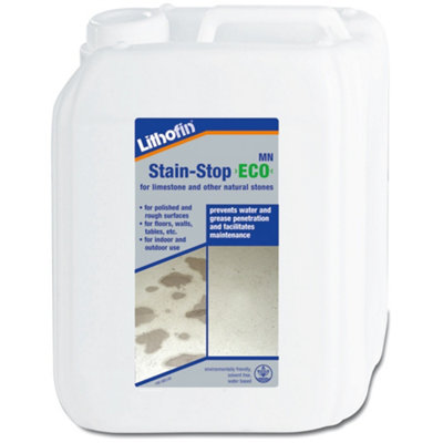 Lithofin MN Stain-Stop Eco Water Based Impregnator For Limestone And ...