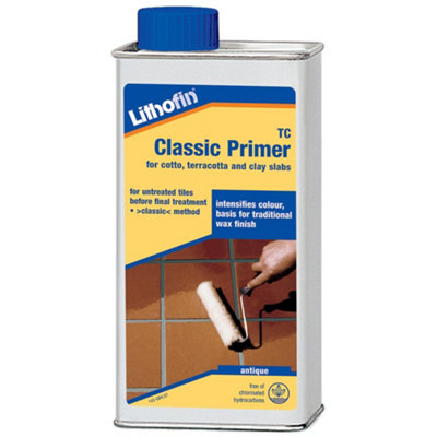 Lithofin TC Classic Primer/Sealer For Cotto, Terracotta & Clay Slabs - 1L