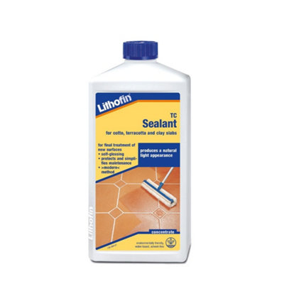 Lithofin TC Sealant For Cotto, Terracotta & Clay Slabs - 1L