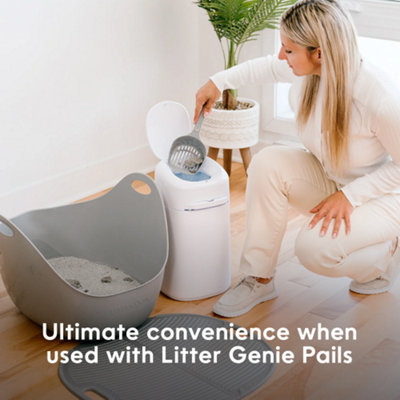 Litter Genie Cat Litter Box Grey with Scoop - Angelcare