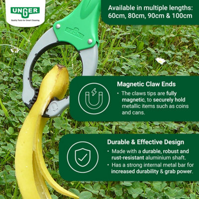 Litter Picker - Trigger Grip - Trash Rubbish Picker Grabber - Multi ...