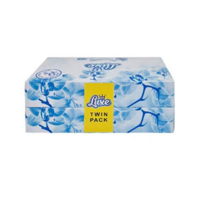 Little Duck Luxe Luxury Tissues 90 Sheets Twin Pack x6 Boxes