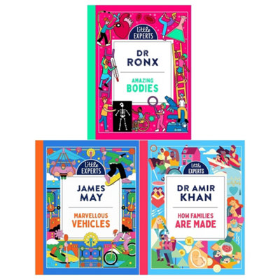 Little Experts Series 3 Books Collection Set (Marvellous Vehicles ...
