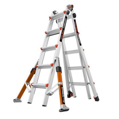 Little Giant 5 Rung Conquest All-Terrain Multi-purpose Ladder | DIY at B&Q
