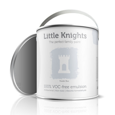 Little Knights 100% VOC-free Matte Emulsion - 750ML - Powder Blue | DIY ...