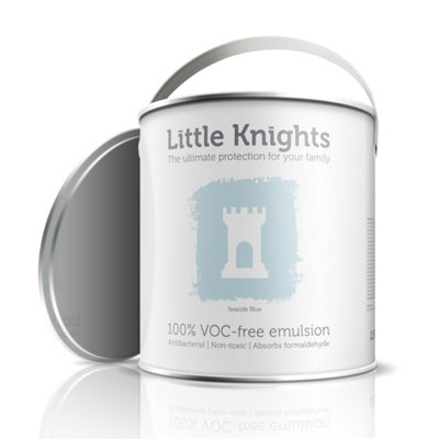 Little Knights 100% VOC-free Matte Emulsion - 750ML - Seaside Blue ...