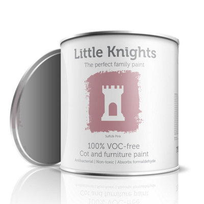 Little Knights Cot & Furniture Paint - Suffolk Pink - 750ml