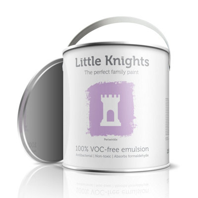 Little Knights Silk Emulsion Paint 100% VOC Free - Periwinkle - 5L