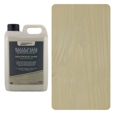 Littlefair's - Indoor & Outdoor Wood Stain - Driftwood Sand - 2.5 LTR ...