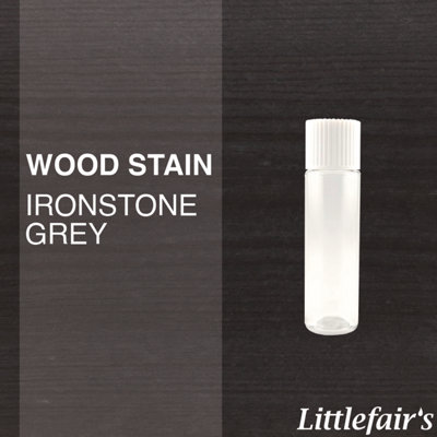 Buy Littlefair's - Indoor & Outdoor Wood Stain - Ironstone Grey - 15ml ...