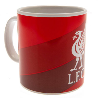 Liverpool FC Jumbo Mug White/Red (One Size) | DIY at B&Q