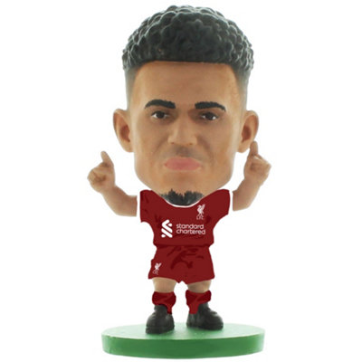 Liverpool FC Luis Diaz 2024 SoccerStarz Football Figurine Maroon/White ...