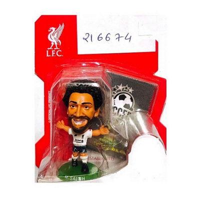 Liverpool FC Mohammed Salah SoccerStarz Football Figurine White/Green ...