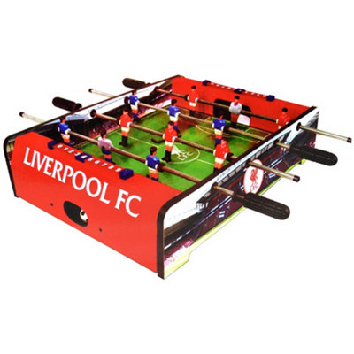 Liverpool FC Official Table Top Football Game Red/Green (One Size)