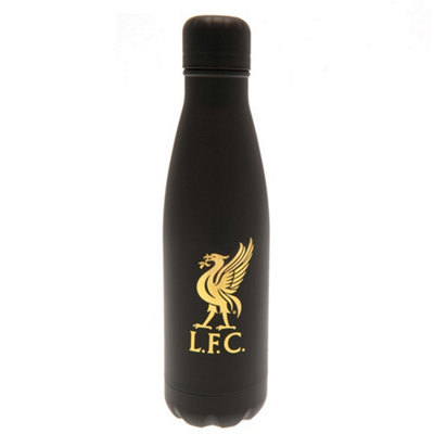 Liverpool FC Thermal Flask Black/Gold (One Size) | DIY at B&Q