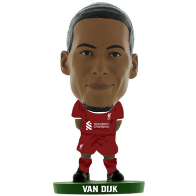 Liverpool FC Virgil Van Dijk SoccerStarz Football Figurine Red/Green ...