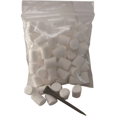 Liveryman Preformed Cotton Stud Plugs (50 Pack) May Vary (50 Pack)