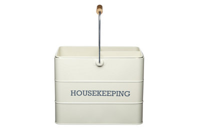 Living Nostalgia Antique Cream Housekeeping Box | DIY at B&Q