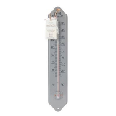 Living Nostalgia Wall Mounted Thermometer