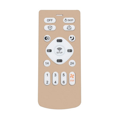 Round Ceiling Fan With Light | Shelly Lighting