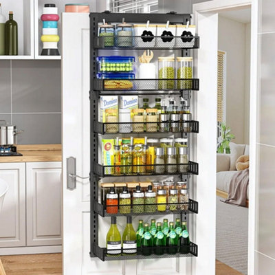 Livingandhome Over the Door Multi Layer Kitchen Storage Racks | DIY at B&Q
