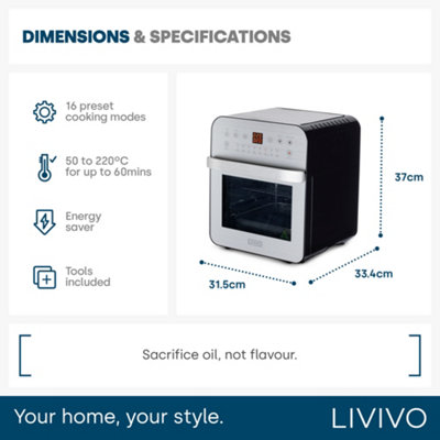 Oven with digital temperature control store