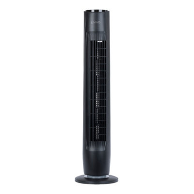 LIVIVO 32" Tower Fan with Timer and Remote Control, Room Fans - Black