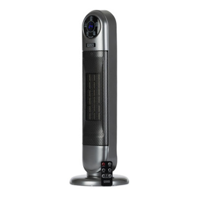 LIVIVO Electric Oscillating Tower Fan Heater with Digital LED Display ...